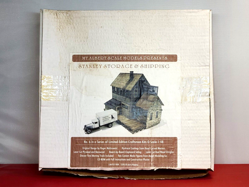 MT ALBERT SCALE MODELS, LE KIT #6 IN SERIES, STANLEY STORAGE & SHIPPING ...