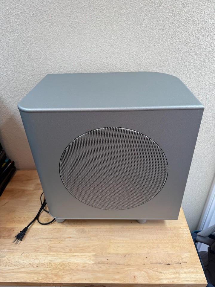 INFINITY TSS-1200 HOME THEATRE SYSTEM SUBWOOFER ONLY SILVER GREAT ...