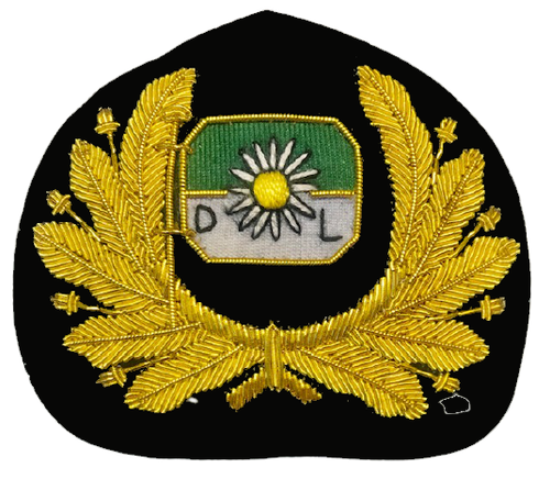 NEW DUTCH NETHERLANDS MERCHANT NAVY OCEAN LINE CREW HAT/CAP BADGE CP ...