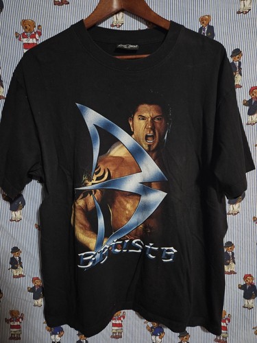 Vintage Wwe Batista Wrestling 90s Thailand The Rock Stone Cold Shirt ...