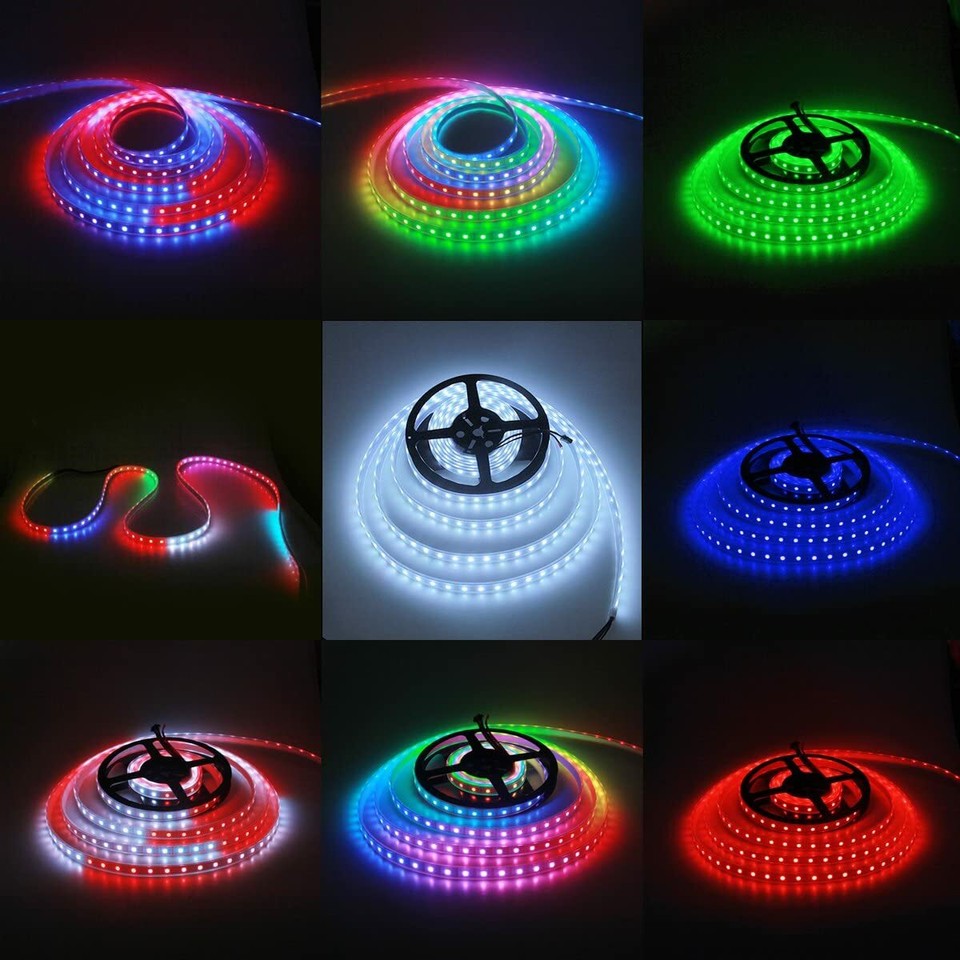 WS2811 LED Strip Ligths 5m 5050 RGB Dream Color 150/300 LED Strip Light ...