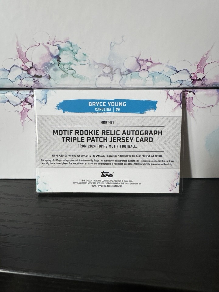 2023 Topps Motif - Rookie Relic Autograph Triple LEATHER Patch Bryce ...