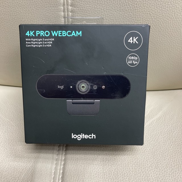 Logitech Pro 4K Webcam - Black (960-001390) for sale online | eBay