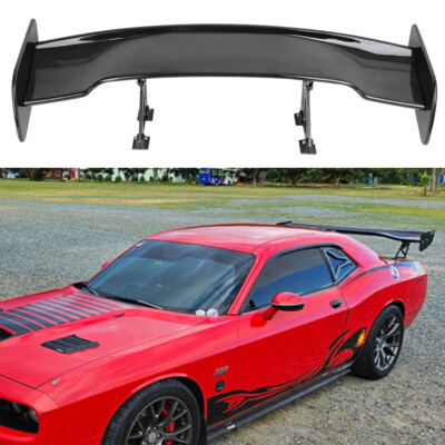 For 2008-2020 Dodge Challenger Black GT Wing Spoiler 45" Rear Roof ...