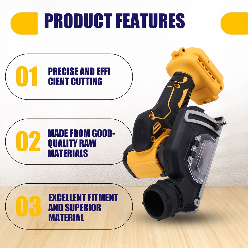 2X(3 Inch Angle Grinder Cordless Electirc CUT OFF Tool Cutting ...