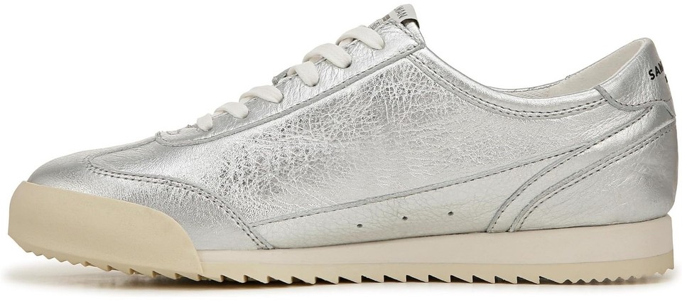 Sam Edelman Ivey Women's Soft Silver/Sugar Sneakers NW/OB 9M | eBay