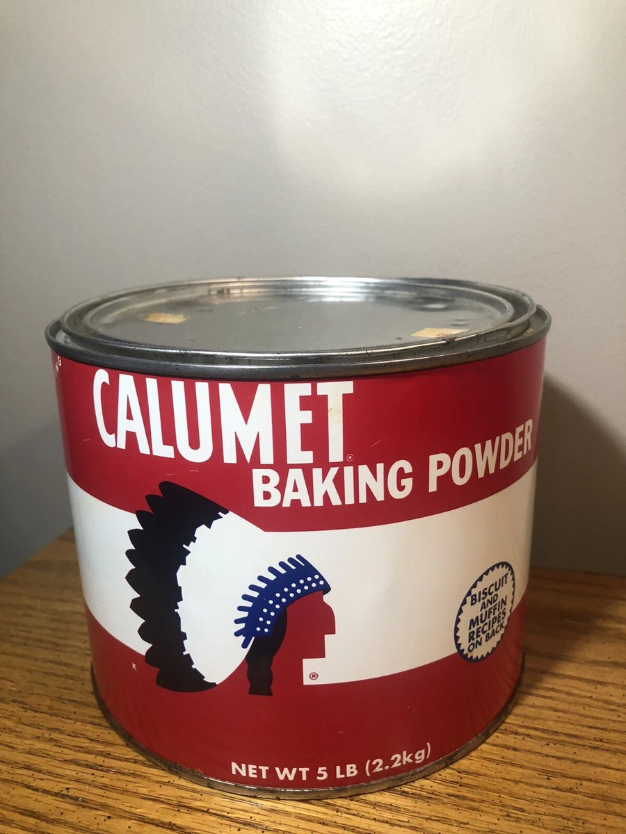 5lb Calumet Baking Powder Tin