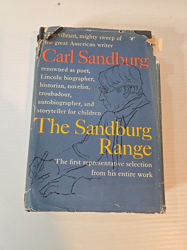 Carl Sandburg The Sandburg Range Hardcover Book 1957 | eBay