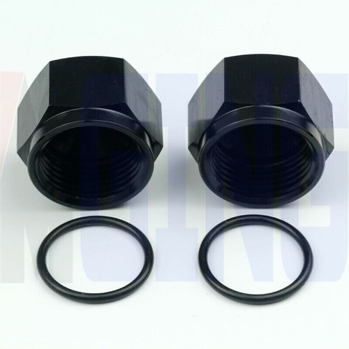 AN6 6AN 6 W/T O-Ring ORB Female Flare Fitting CAP Blanking Plug Block ...