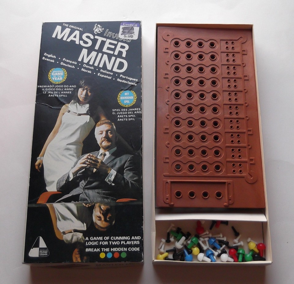 Mastermind Master Mind Board Game Box Vintage 1972 Invicta | eBay