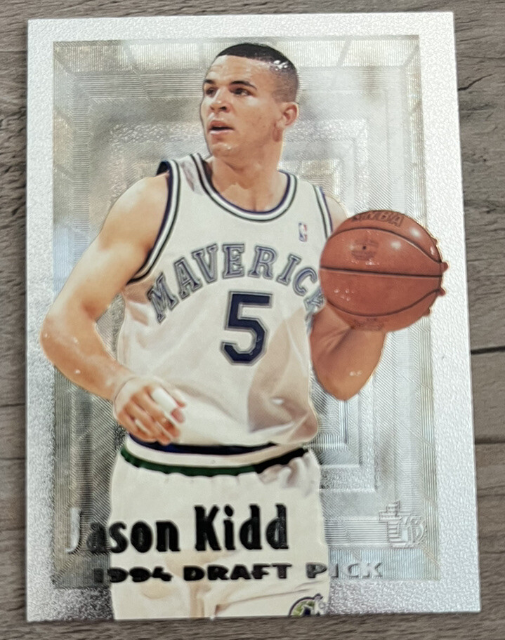 1994-1995 Topps Embossed Jason Kidd Rookie Card 102 | eBay