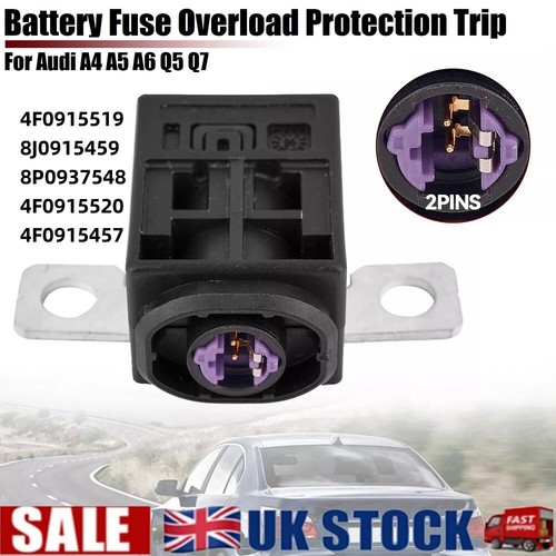 Battery Cut Off Fuse Cable Overload Protection Trip 4F0915457 For Audi ...