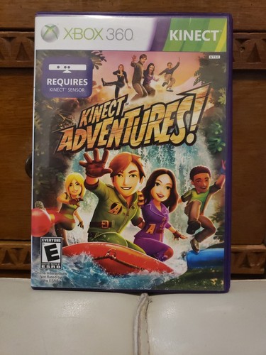 Microsoft XBOX 360 Kinect Adventures! Video Game Complete With Manual ...
