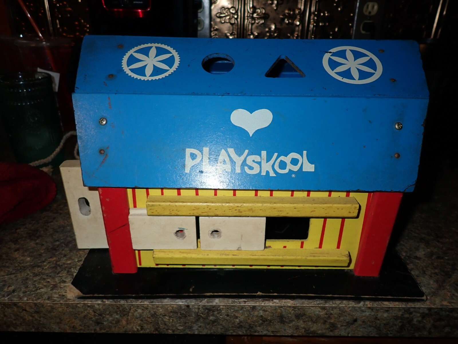 Vintage Playskool Barn 1960's LOCK UP BARN No 452 Wood Kids Toy | eBay