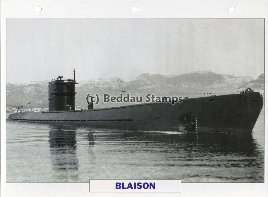 1940 BLAISON U-Boat U-123 Submarine Ship / France Warship Photograph ...