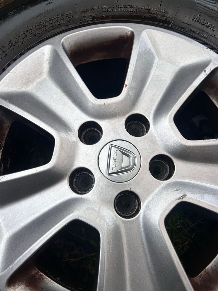 DACIA DUSTER MK1 4 STUD SINGLE SPARE ALLOY WHEEL 215 65 16 2010 - 2016 ...