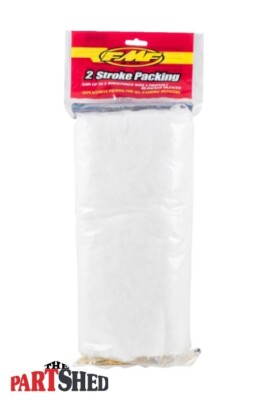 FMF Racing 2-Stroke Standard Silencer Packing 010589 | White | Rear ...