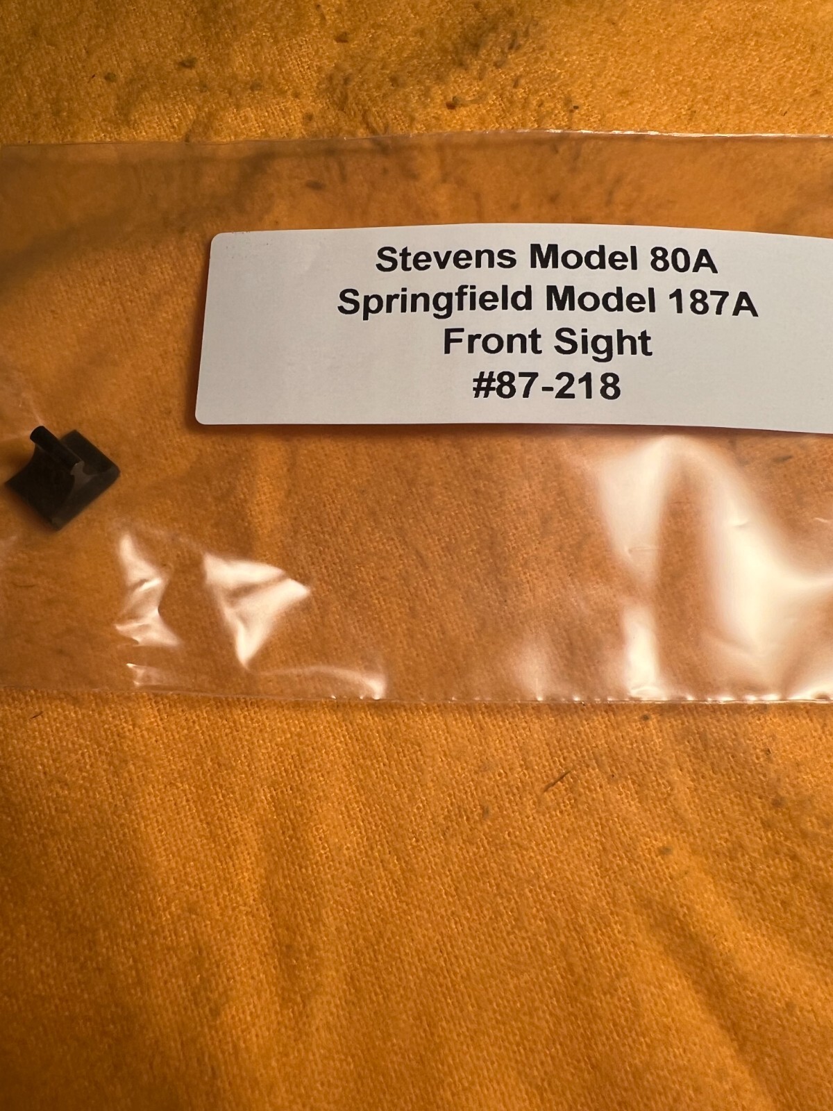 Stevens model 80A Springfeild Model 187A Front Sight | eBay