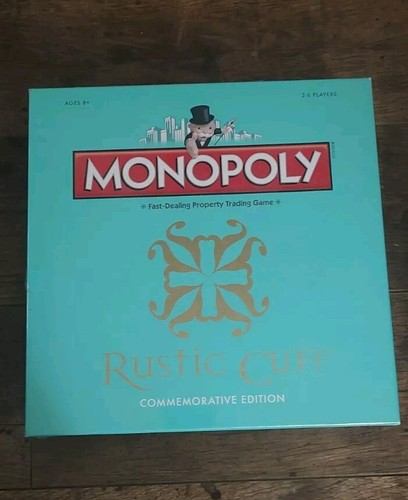MONOPOLY Rustic Cuff Commerative Edition New in Sealed Box | eBay