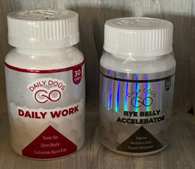 Daily Work and Bye Belly Accelerator Daily Dous | eBay
