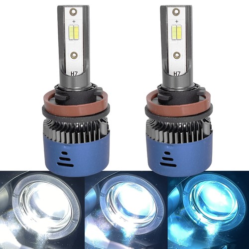 H11 10000K LED Kit Headlight Bulb Switchback 6K 8K 10K White Blue ...