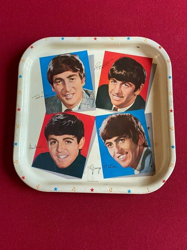1964, Beatles, Metal Serving Tray (Scarce / Vintage) | eBay