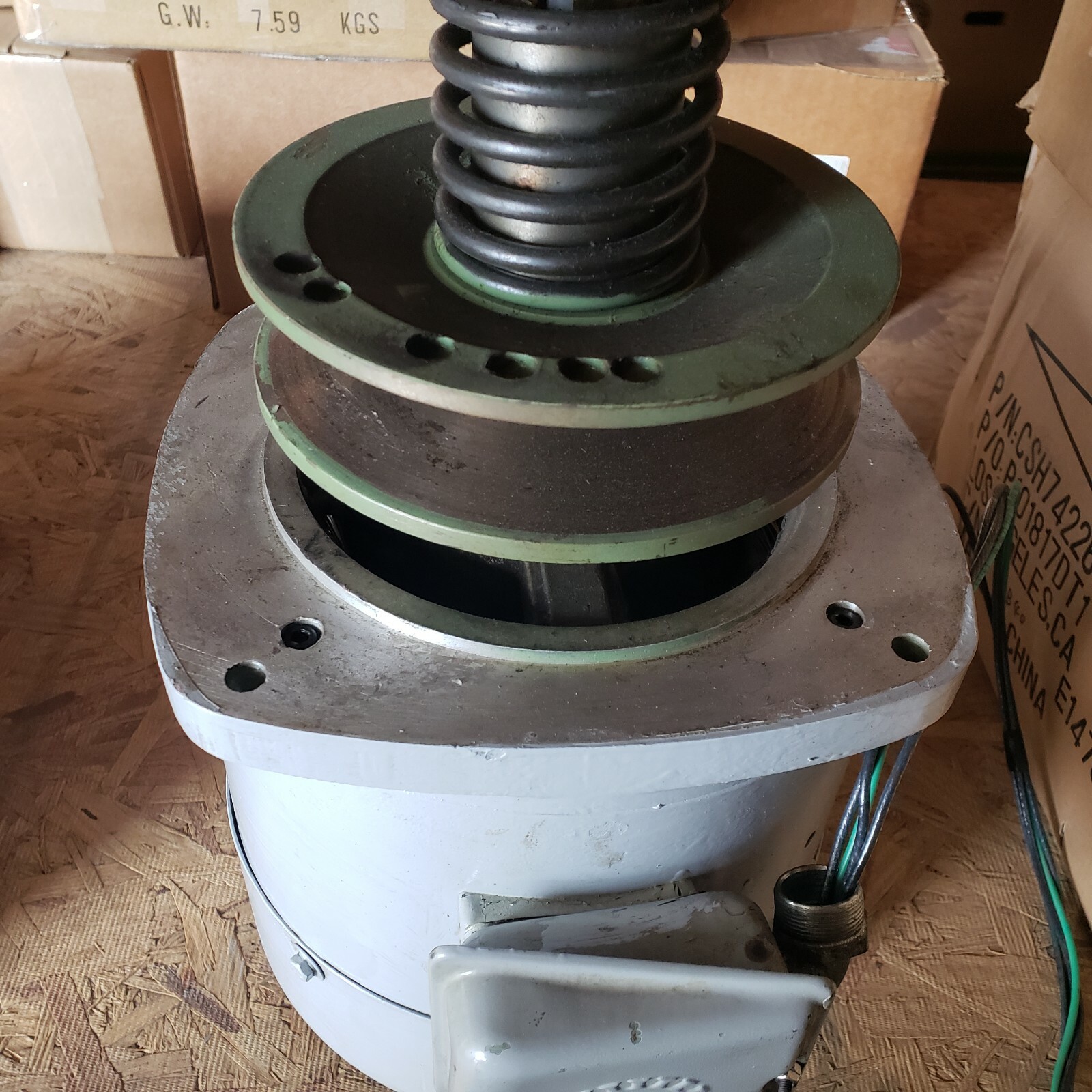 Mill Motor, Frame 112M, 4 HP, type EEFN, 3 PHASE, 1730 RPM, used | eBay