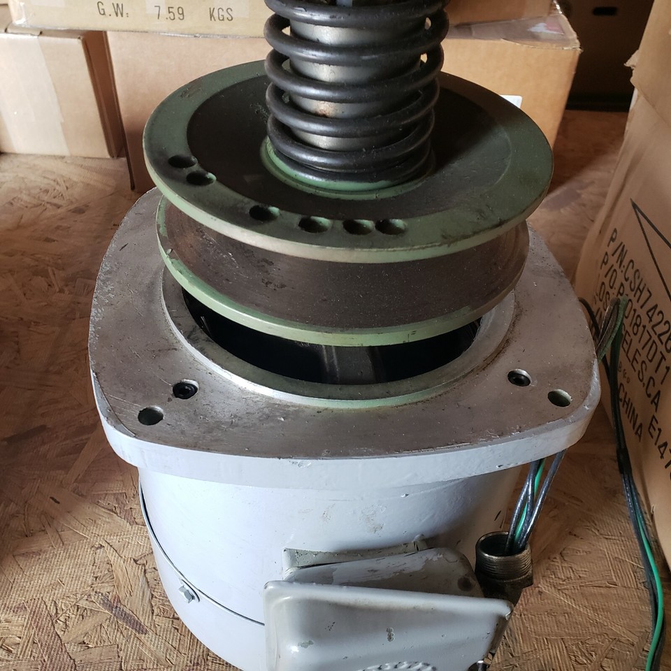 Mill Motor, Frame 112M, 4 HP, type EEFN, 3 PHASE, 1730 RPM, used | eBay