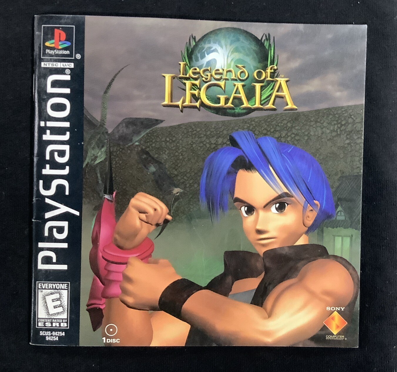 Legend of Legaia PS1 Playstation 1 Authentic Instruction Manual Booklet ...