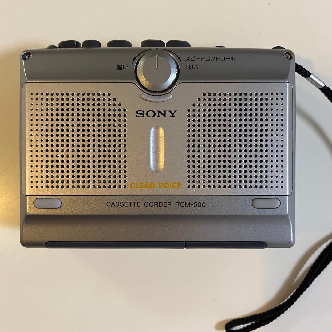 SONY TCM-500 Cassette Walkman Recorder Portable Audio | eBay