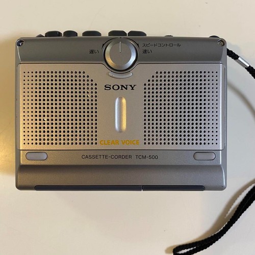 SONY TCM-500 Cassette Walkman Recorder Portable Audio | eBay