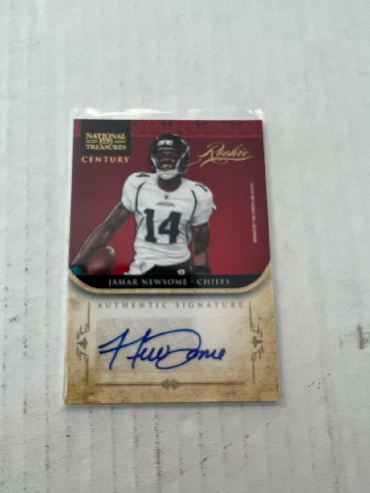 2011 Playoff National Treasures - Rookie Century Gold Signatures #246 ...