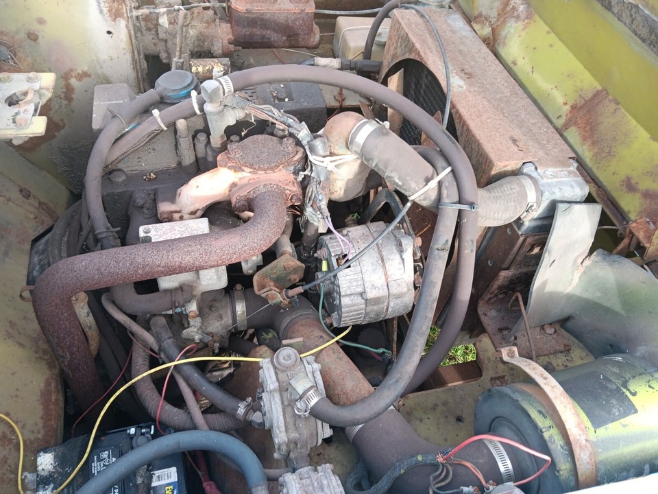 Clark Aircraft Towing Tug Model GT50 Engine Runs On Propane | eBay