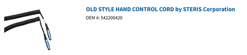 OLD STYLE HAND CONTROL CORD by STERIS Corporation | eBay