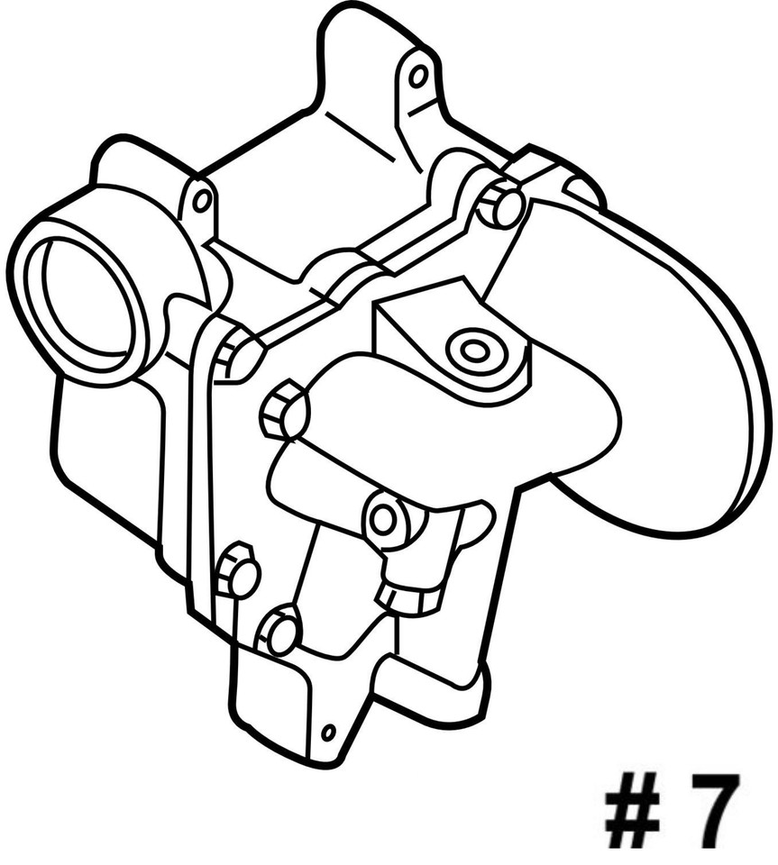 Duramax Engine Oil Cooler LMM LBZ LB7 LLY 6.6L 01-10 97329038 19210615 ...