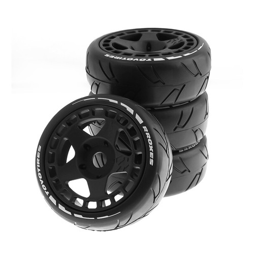 1/8 Scale RC Off Road Buggy Tires Wheel 17mm Hex for ARRMA Typhon 105mm ...