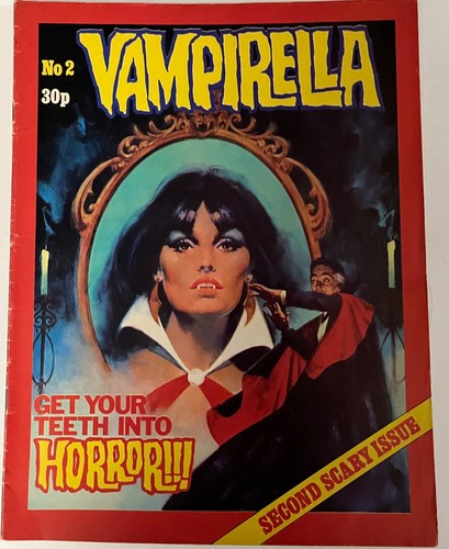 Vampirella #2 Warren UK Edition Jose Gonzalez Art 1975 | eBay