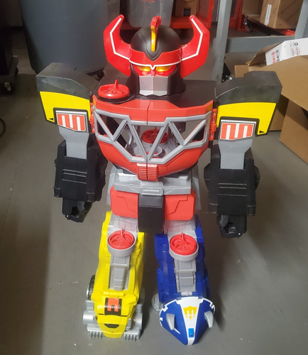 Fisher Price Imaginext Power Rangers Mighty Morphin Megazord 2015 27 ...