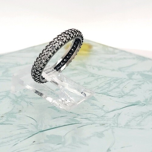 Pandora Authentic 925 #190909cz Inspiration Within ring band many sizes ...
