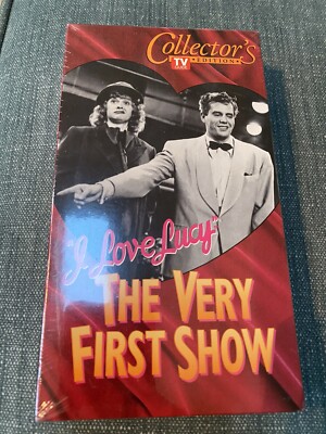 HTF VTG VHS COLLECTOR’S TV-I LOVE LUCY THE VERY FIRST SHOW-SEALED | eBay