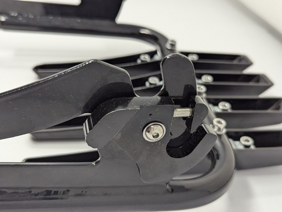 Harley Davidson Detachable 2up Stealth Luggage Rack fit 07-16 Touring ...