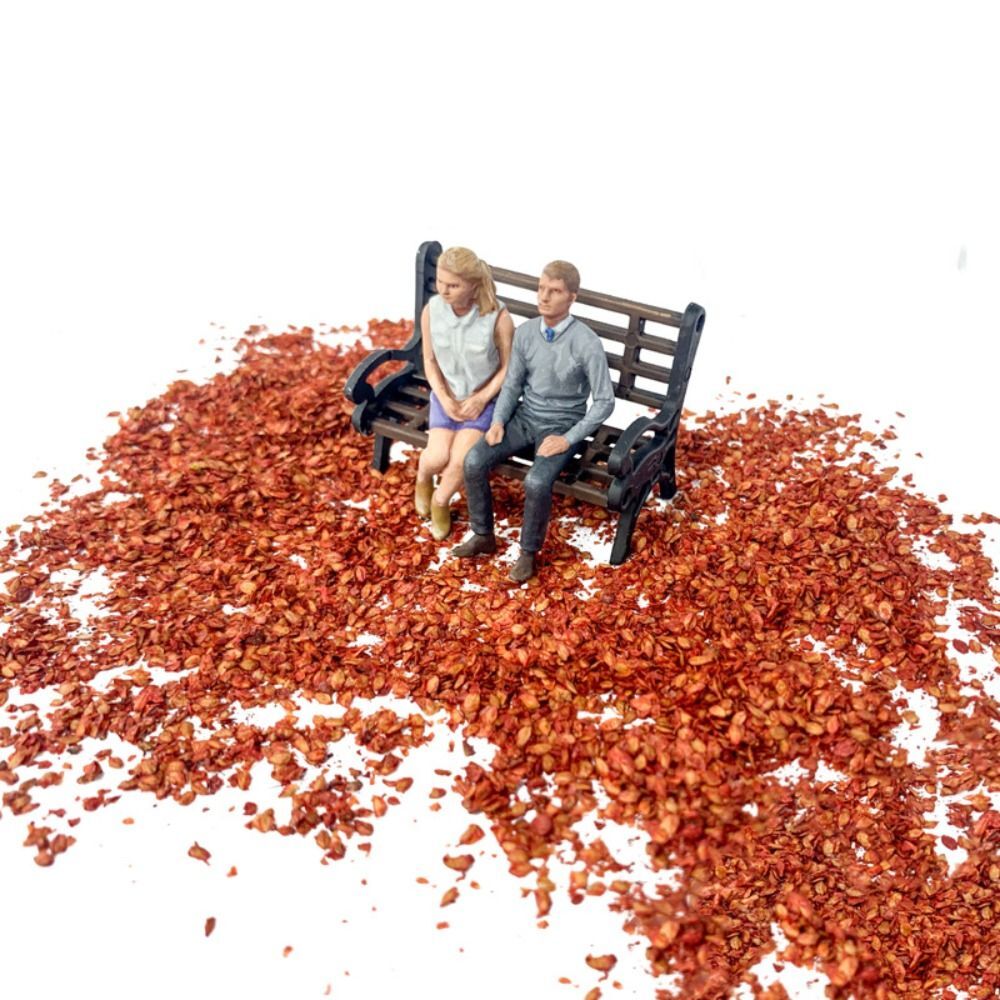 Accessories Miniature Static Leaf Simulation Mini Leaves Sand Table ...