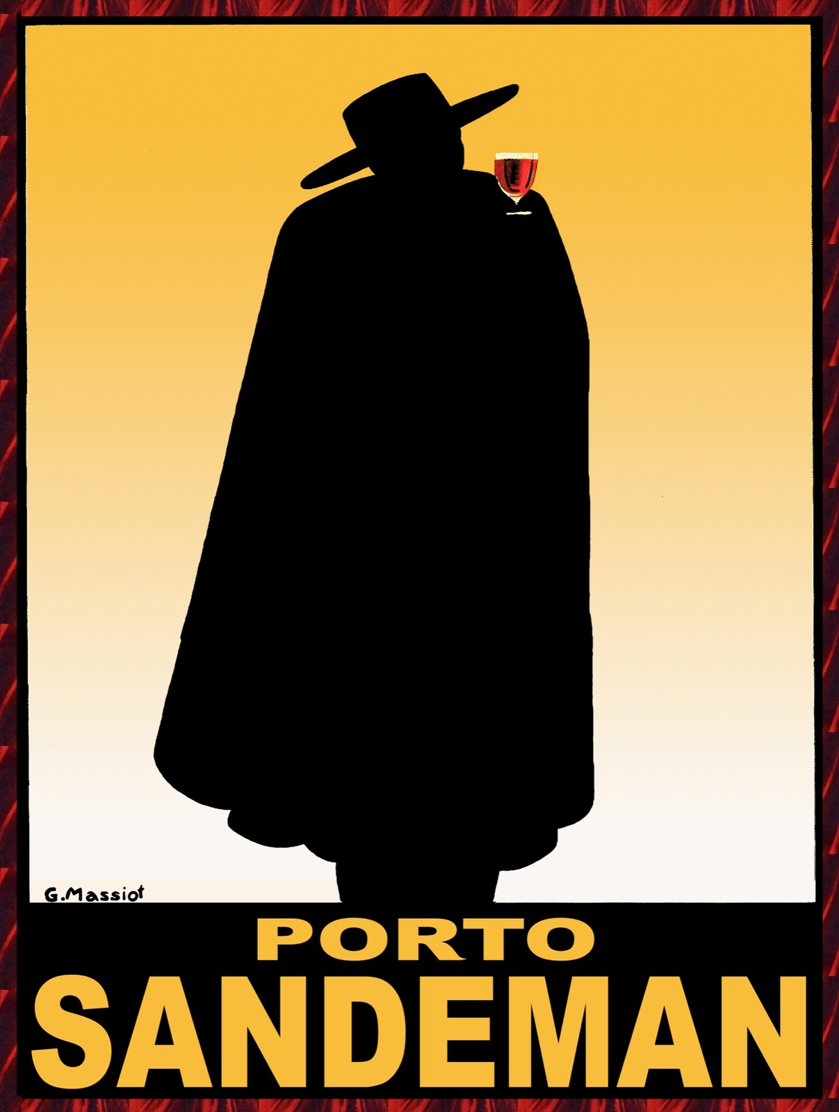 8417.Decoration Poster.Home Room wall art design.Sandeman Port Cherry ...