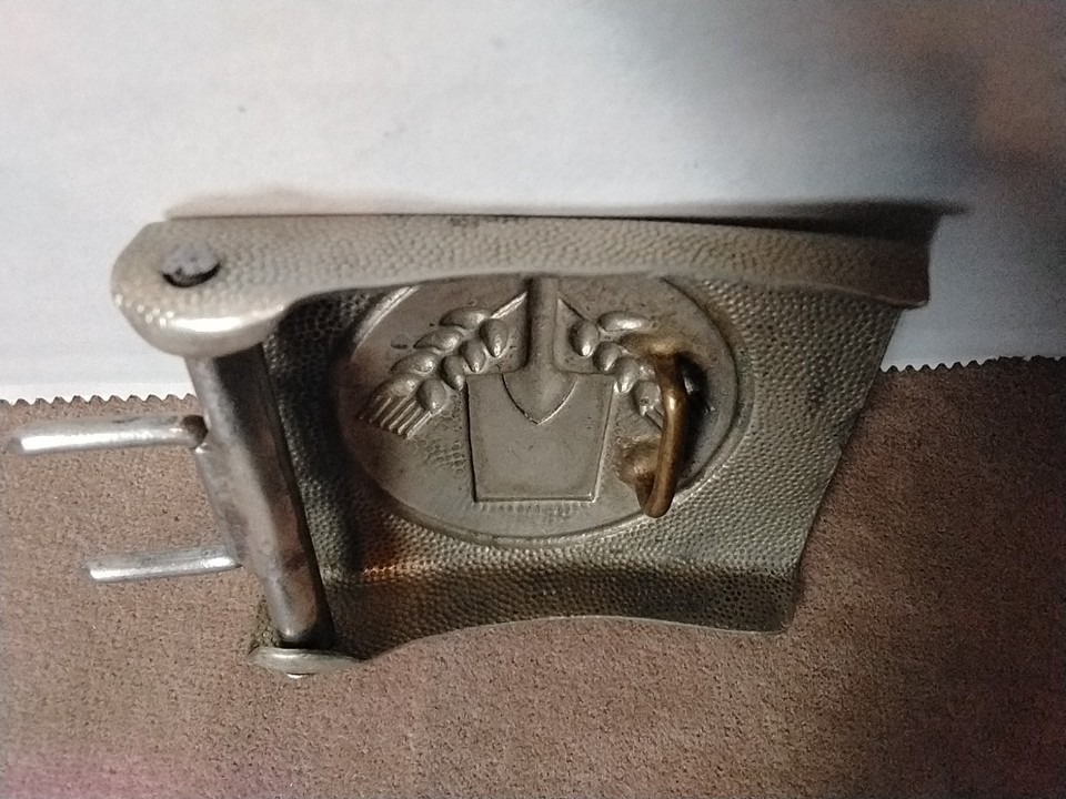 WW2 German Voluntary Labor Service Belt Buckle (FAD) / Reich Labor ...