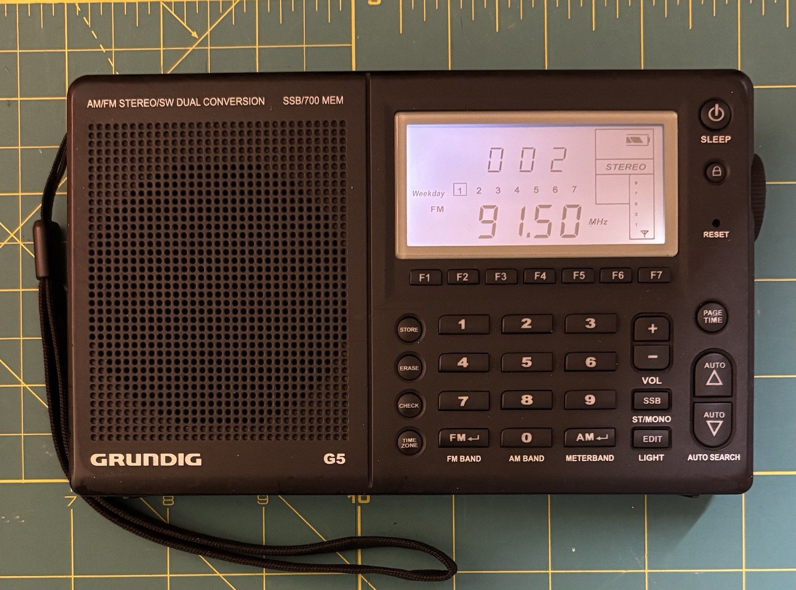 Grundig G5 Shortwave Radio SSB-AM/FM/SW AC Power Fully Operational | eBay