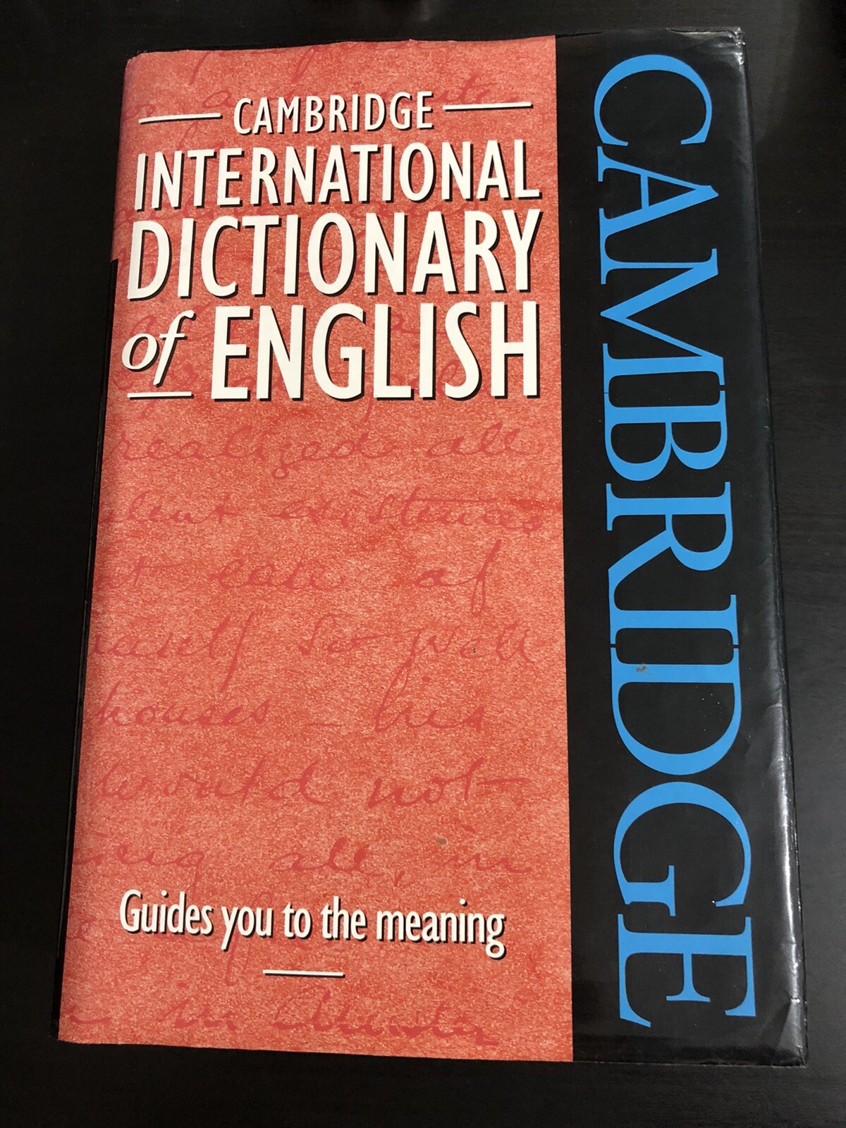 Cambridge International Dictionary of English by Paul Procter (1995 ...