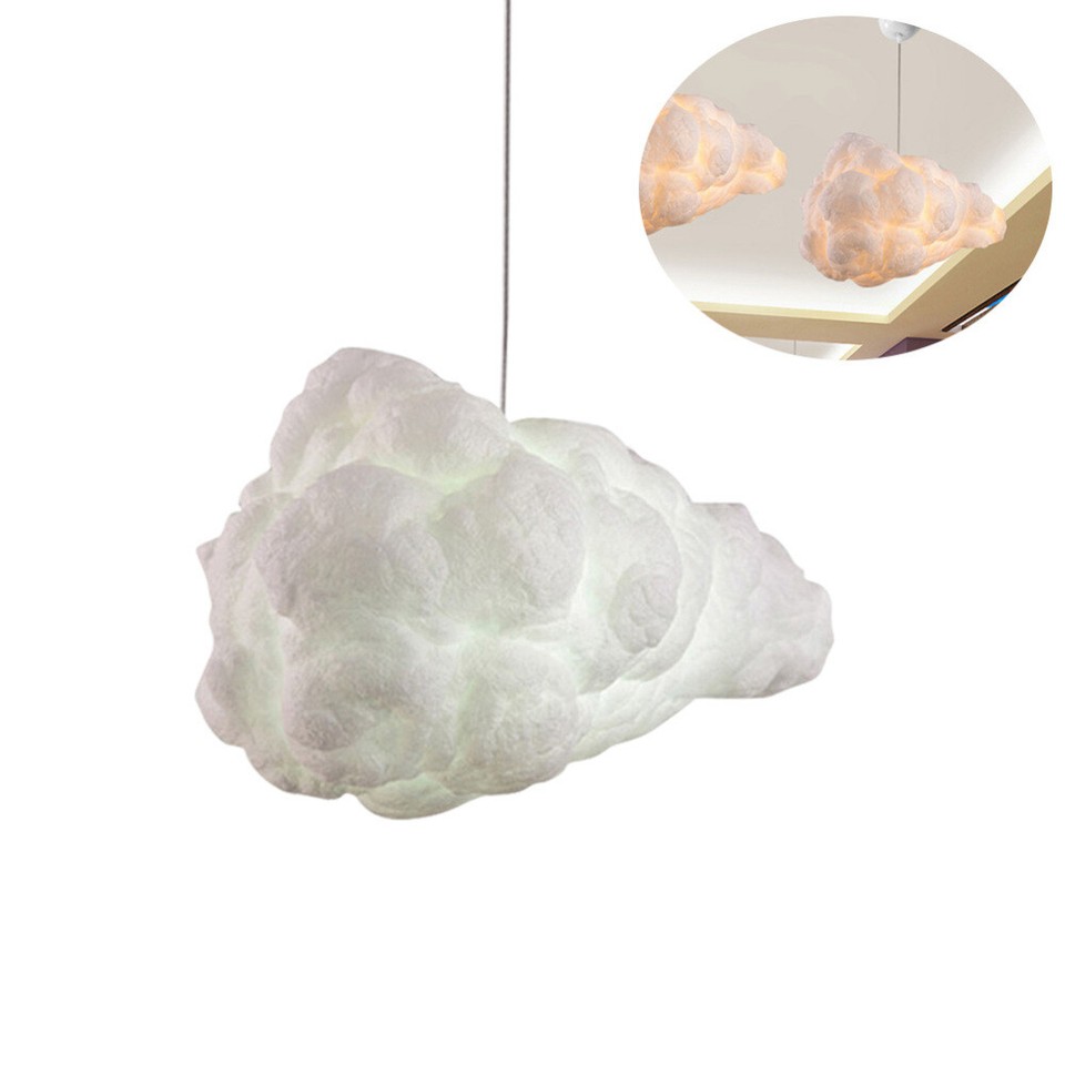 Led Cloud Hanging Lamp Cloud Lights Girls Room Lighting | eBay