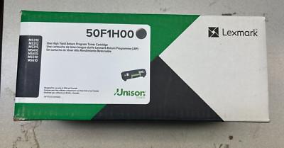 Lexmark 50F1H00 Black Toner Cartridge | eBay
