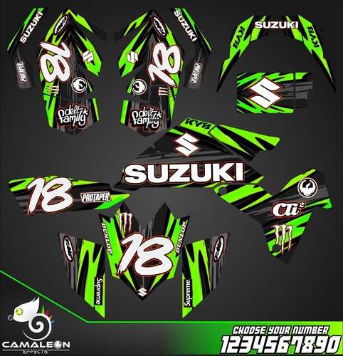Suzuki ltr 450 atv stickers decals graphics Full kit 2006-2014 LTR450R ...