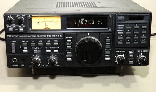ICOM IC-R71E HF -Shortwave Receiver-AM-SSB-CW-0,1-30MHz | eBay